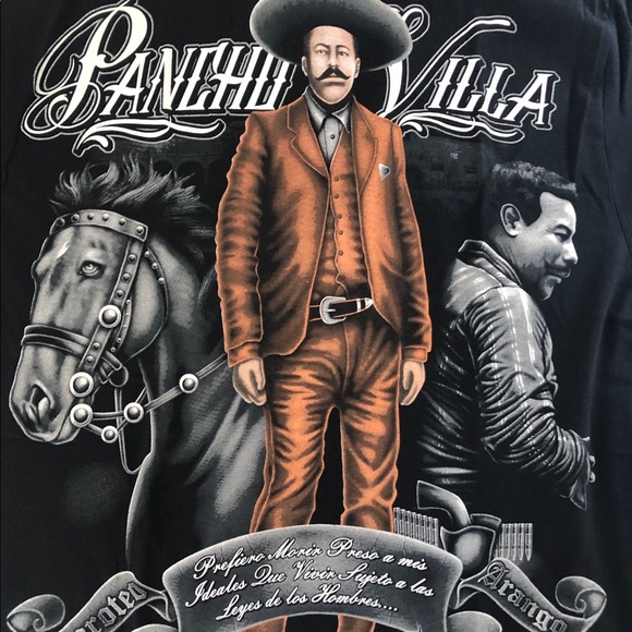 Shirts | Pancho Villa Mexico Revolutionary Horse Tshirt | Poshmark